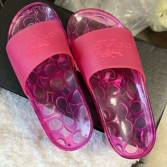Coach | Shoes | Coach Slides | Poshmark